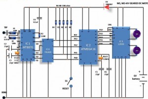 Know about Cell Phone Controlled Robotic Vehicle Working