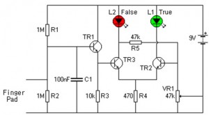 Portable Lie Detector Circuit and its Working