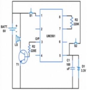 Mini Project Circuit Diagram