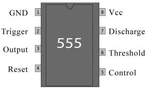 Monostable Multivibrator using 555 Timer - Electronics Circuit
