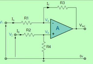 Differential Amplifier Circuit by Using Transistors