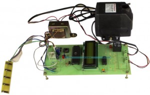 8051 Microcontroller based Ultrasonic Water Level Controller