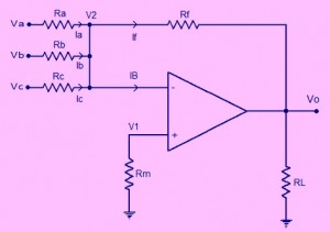 Summing Amplifier Circuit Diagram and Its Applications