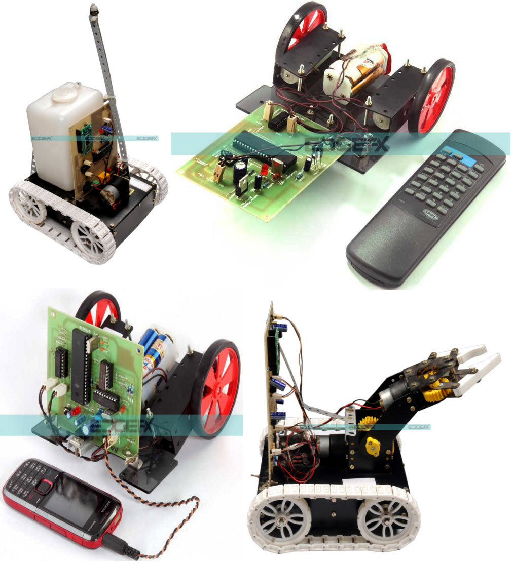 Line Following Robotic Vehicle With Walking And Climbing Mechanism LEKULE