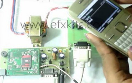 Wireless Notice Board Project Circuit and Working