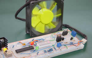 Temperature Controlled Fan using 8051 Microcontroller
