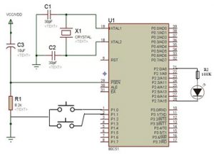 Bipolar LED Driver Circuit Working Using Microcontroller And 555 Timer IC