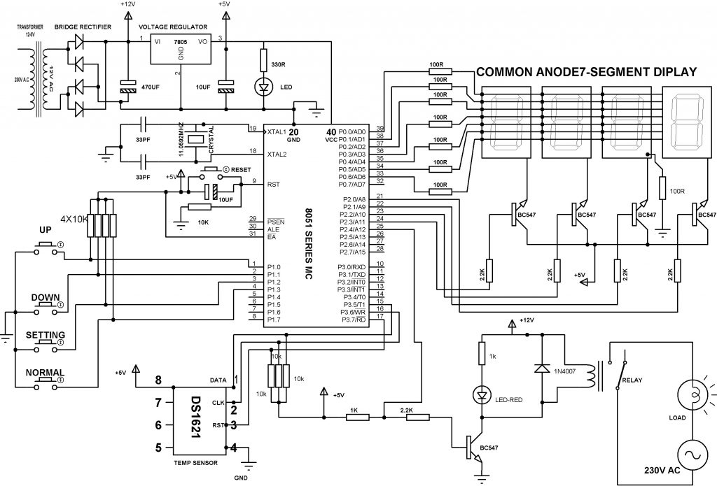 Precise Digital Temperature Controller Circuit Working and Its Applications