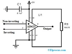 AD623 Instrumentation Amplifier Datasheet : Working & Its Applications