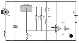 Air Flow Sensor : Circuit, Working, Wiring, Interfacing, & Its Uses