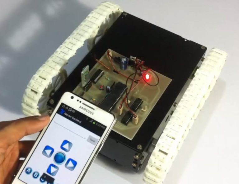 Design of Automobiles using Android controlled Technology Design of Automobiles using Android controlled Technology