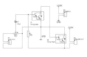 TIP122 Transistor : Pin Diagram, Specifications, Circuit & Its Applications