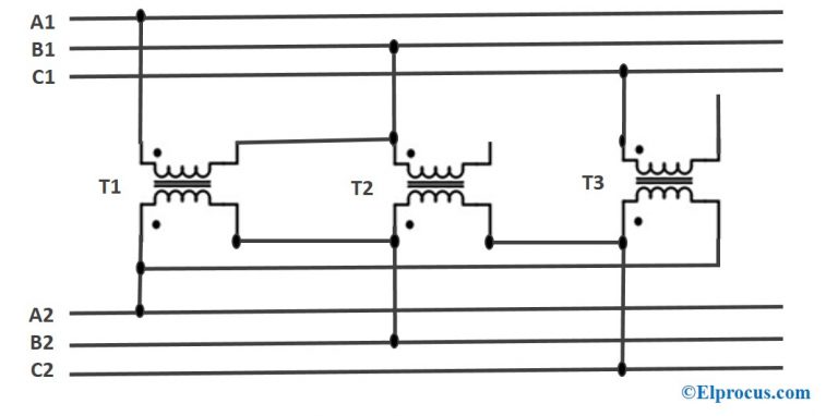 Three-Phase Transformer - Working Principle and Its Construction