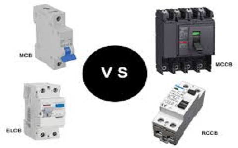 Difference Between MCB and MCCB, ELCB, RCCB and Its Characteristics