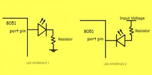 LED Interfacing With 8051 Microcontroller Tutorial And Circuit Diagram