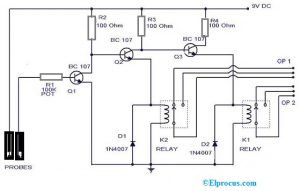 Level Switch : Circuit, Working, Types, Differences & Its Applications