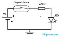 Magnetic Switch : Circuit, Working, Types and Its Applications