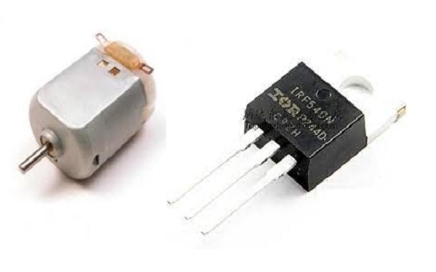 Motor Speed Control using MOSFET