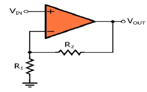 Non-Inverting Op-Amp : Circuit, Working, Exsamples & Its Applications