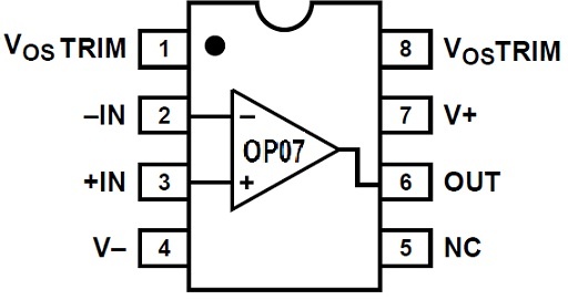 OP07 Operational Amplifier Datasheet & Its Applications