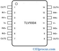 TLV9004 Op-Amp Datasheet : Working & Its Applications