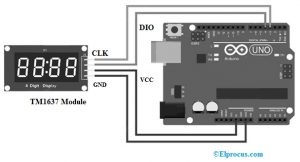 TM1637 Module : PinOut, Datasheet & Its Working