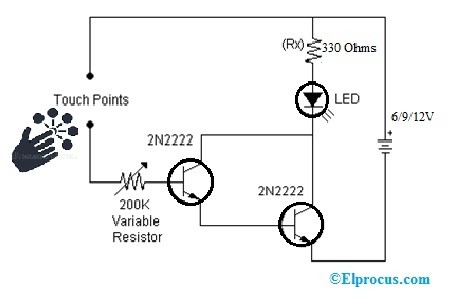 2N2222A Transistor : Pin Configuration, Circuit, Working & Its Applications