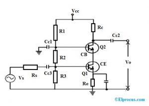 Cascade Amplifier : Circuit Diagram, Working and Its Applications